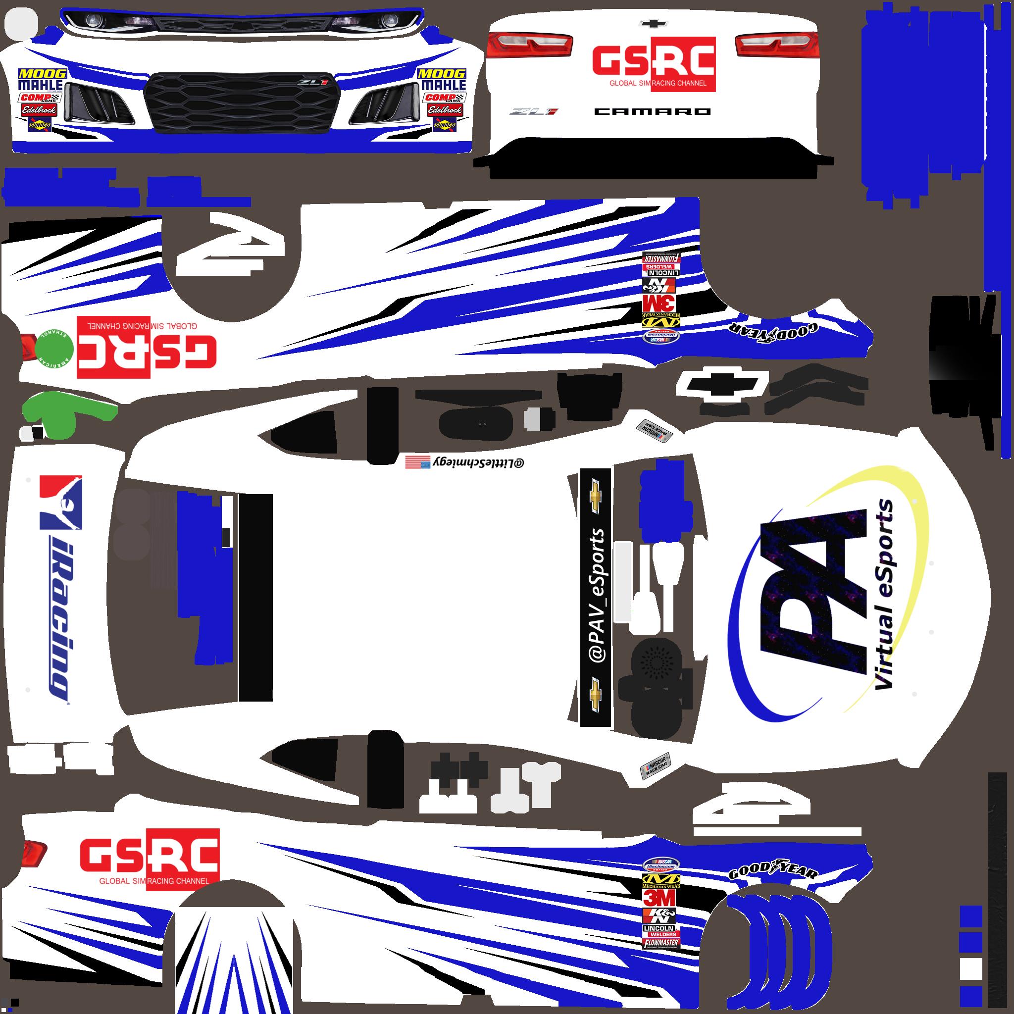 PA eSports Paint scheme by Malachi Drake - Trading Paints