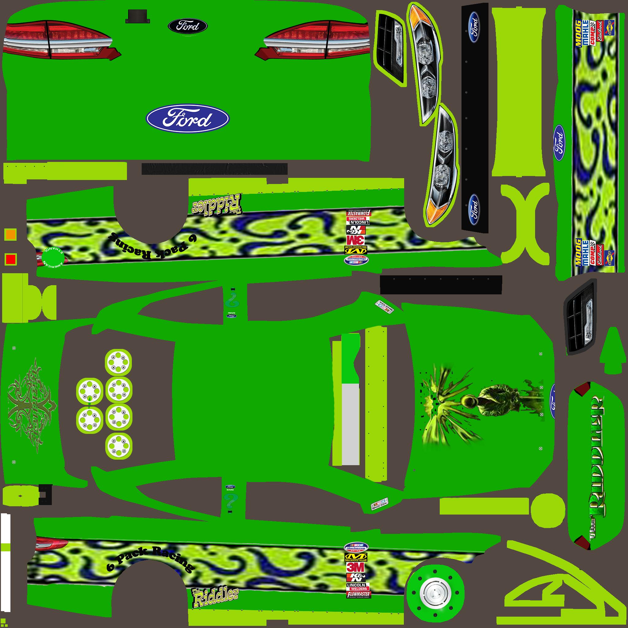 Ford Fusion Gen 6 riddler2 copy by Timothy Waldrop - Trading Paints