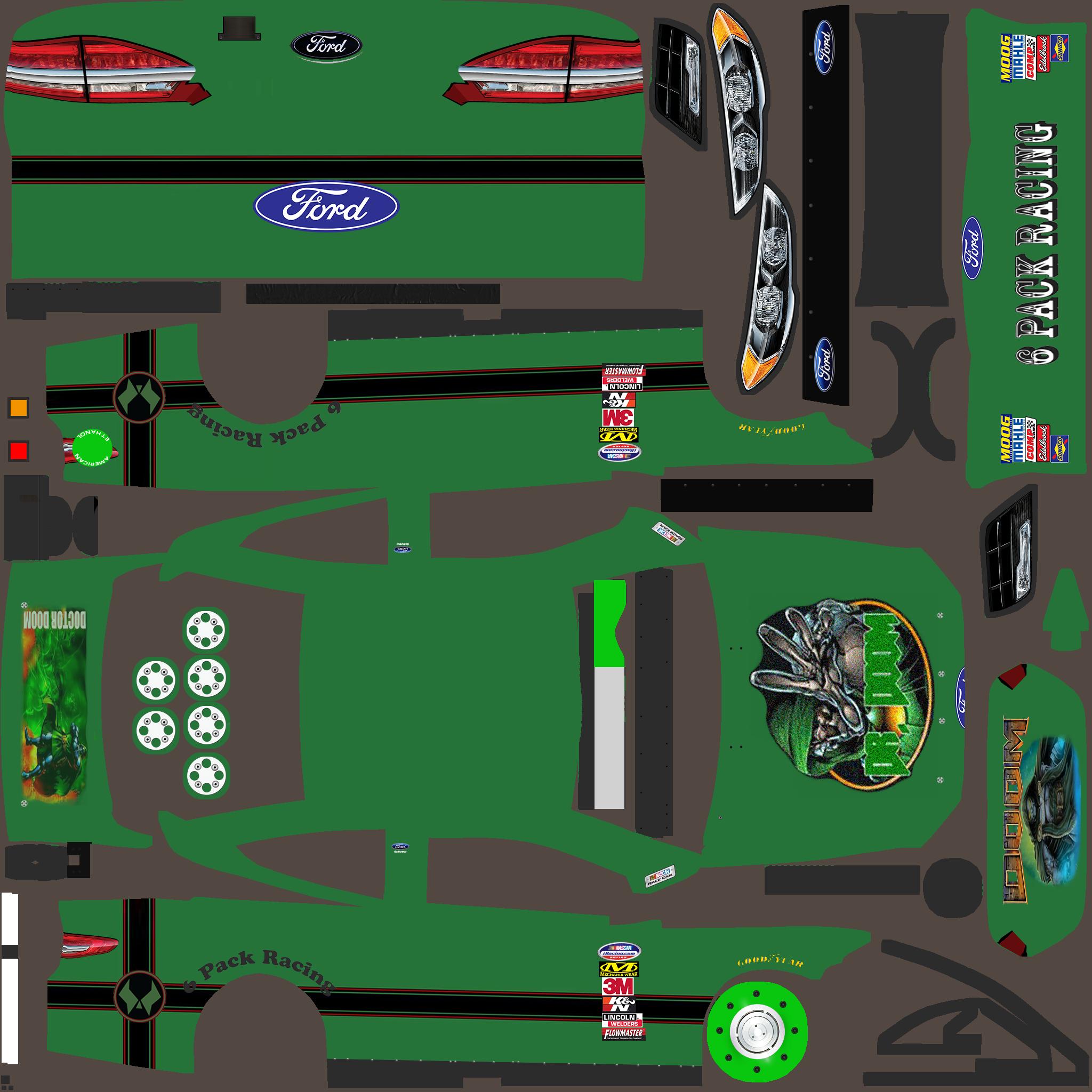 Ford Fusion Gen 6 doom by Timothy Waldrop - Trading Paints