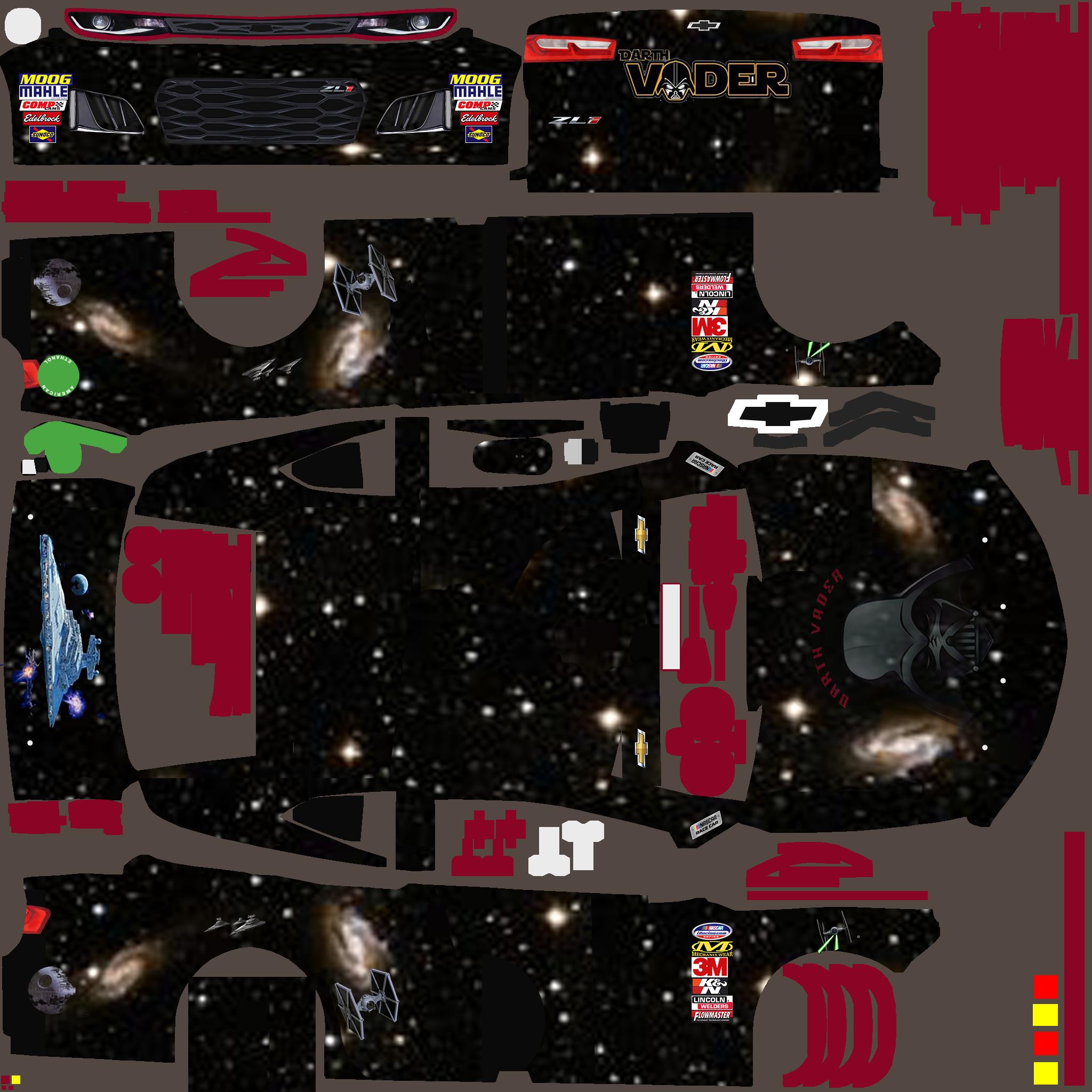 Chevrolet Camaro ZL1 Gen copy darth vader by Timothy Waldrop - Trading ...