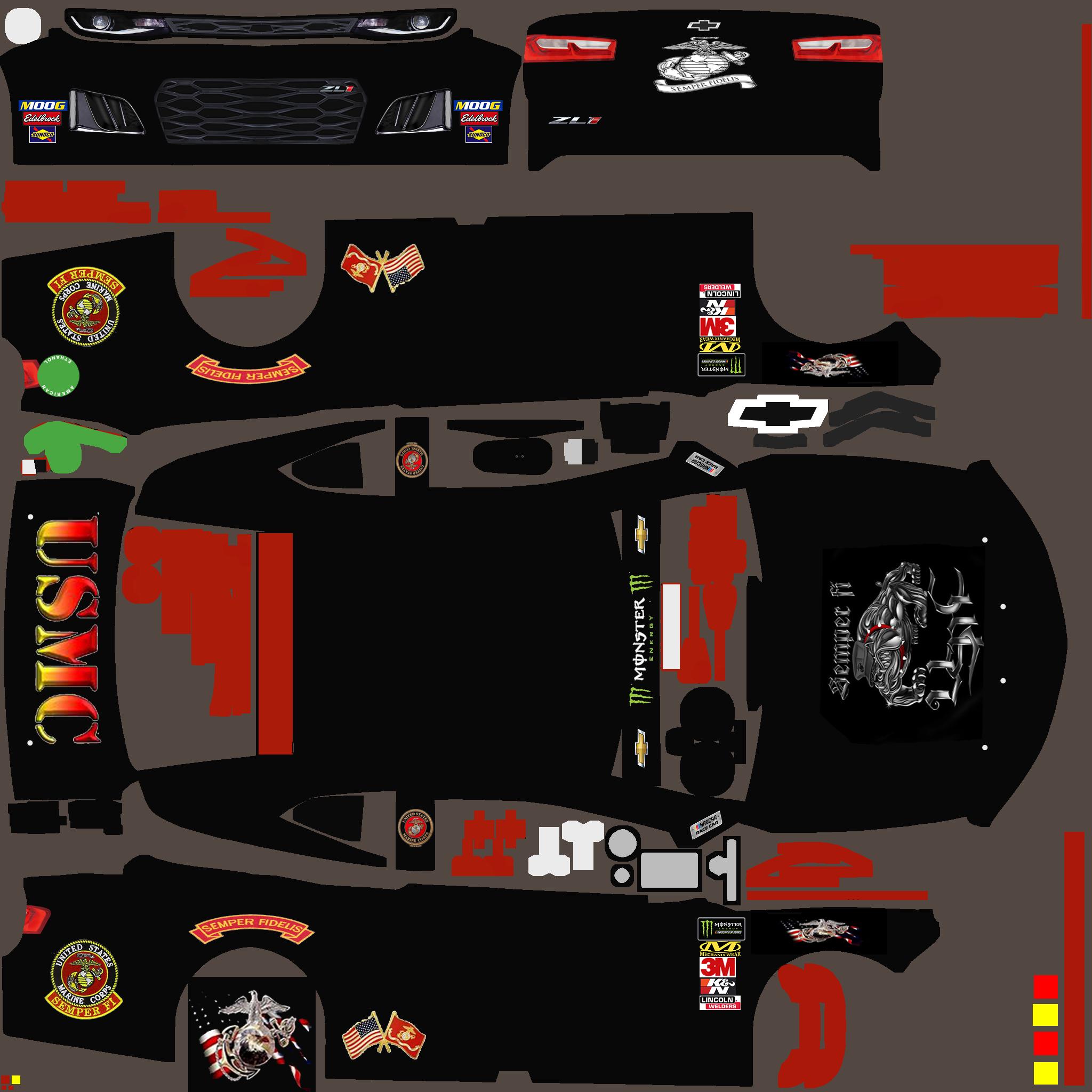 USMC Z1 CAMARO by Timothy Waldrop - Trading Paints