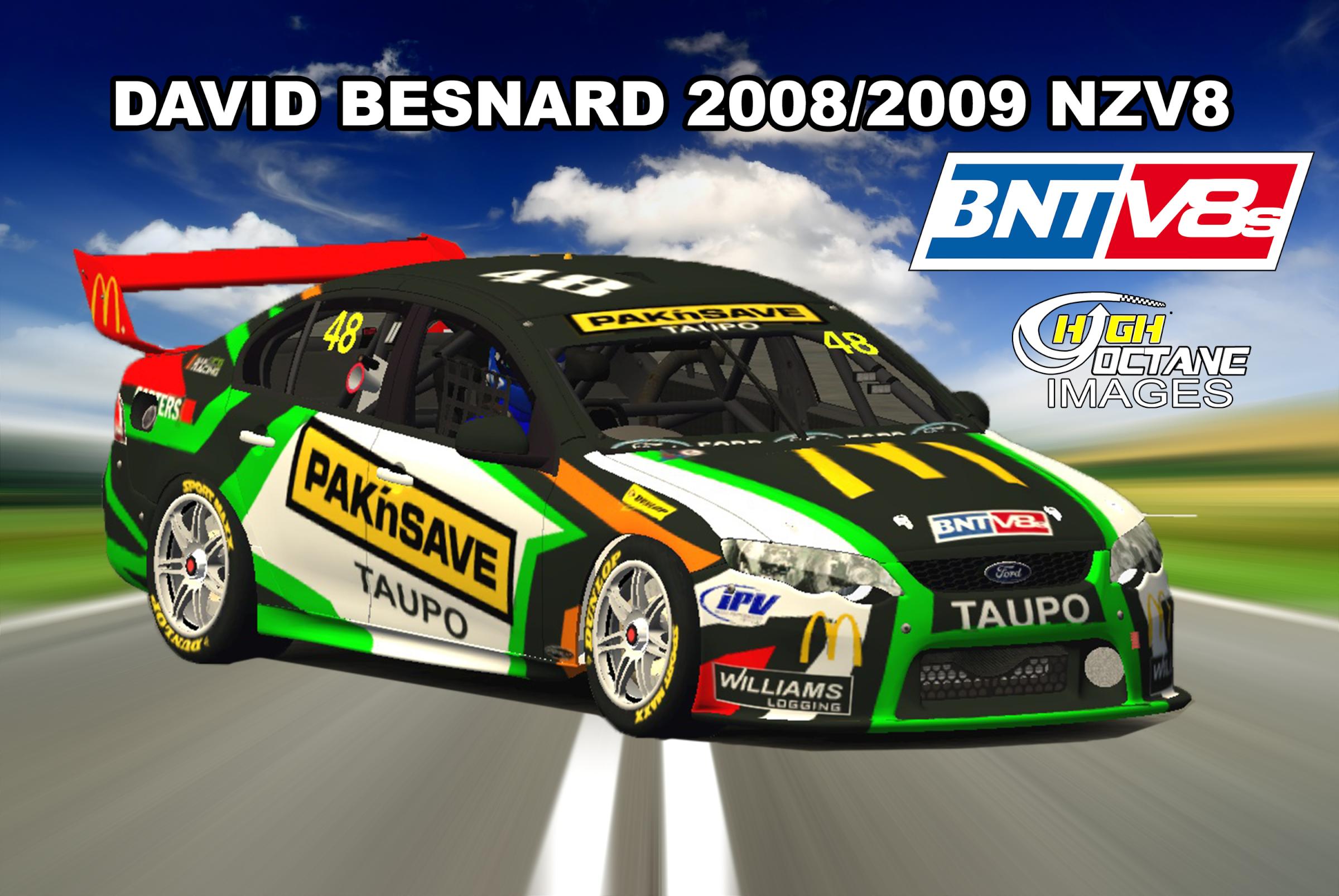 David Besnard NZV8 2008/2009 by Matt Heywood - Trading Paints