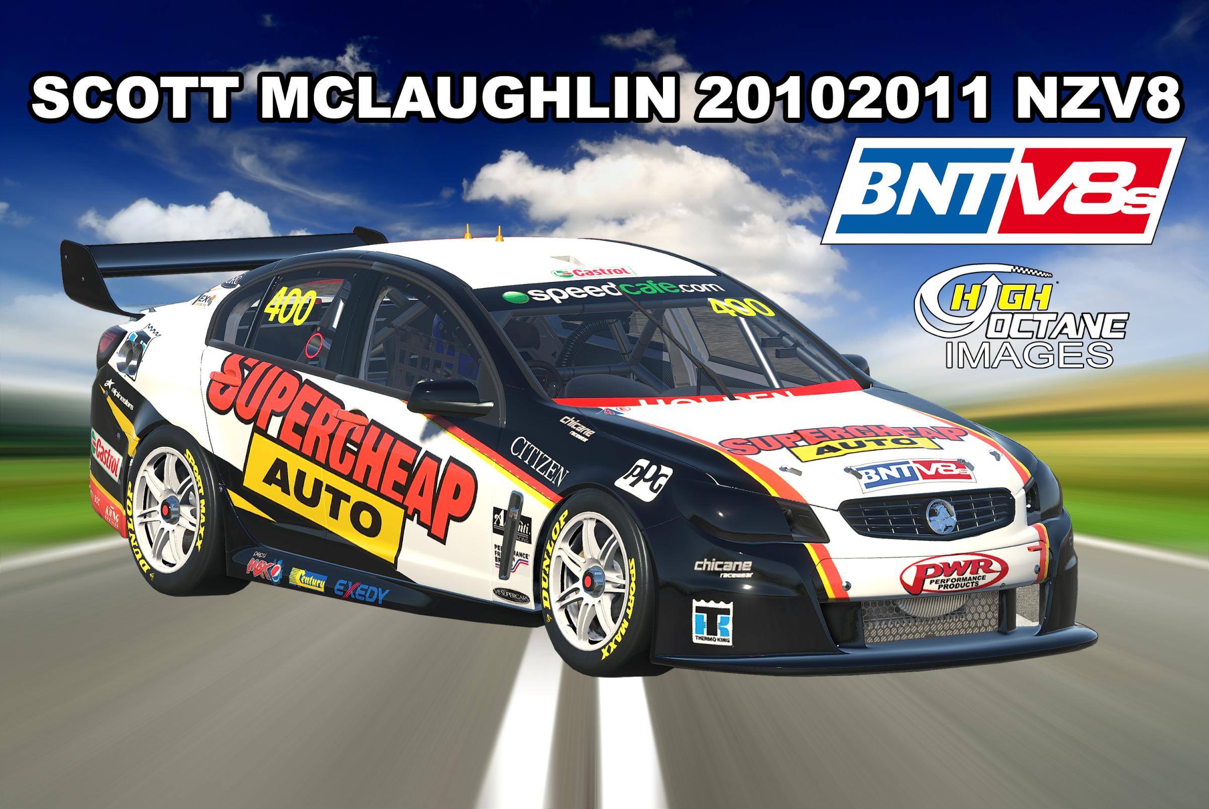 Scott Mclaughlin NZV8 2010/2011 by Matt Heywood - Trading Paints