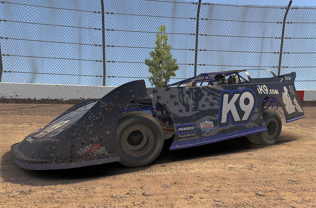 iK9 DIRT LATE MODEL WITH CUSTOM K9 NUMBER by Byron Morris - Trading Paints