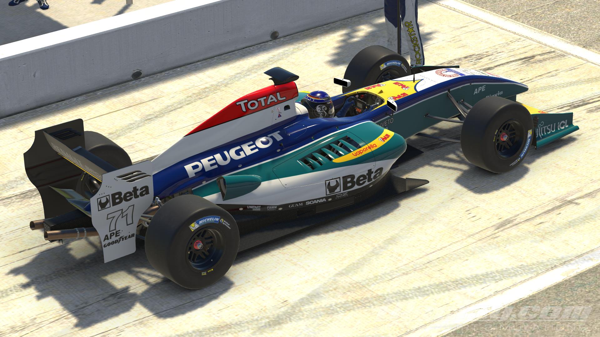 FR35 Total Jordan 1995 by Udo Washeim - Trading Paints