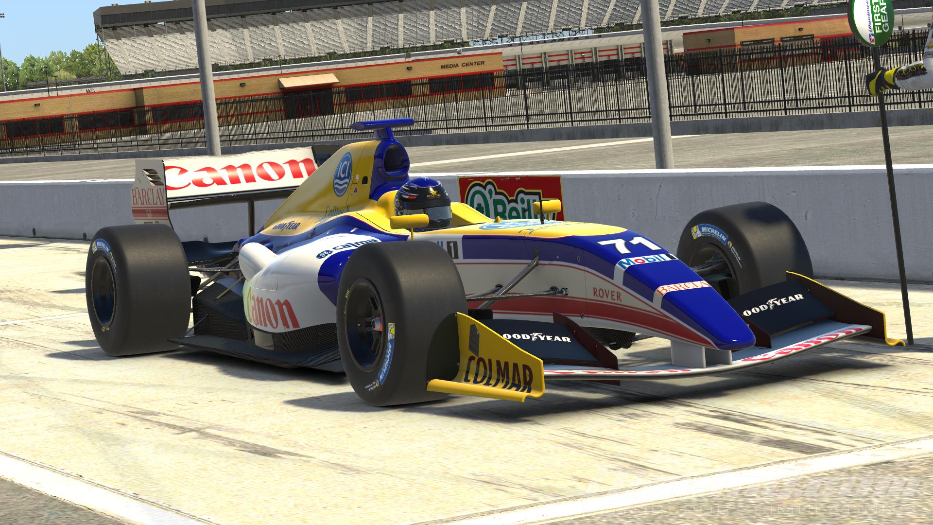 FR35 Williams 1988 by Udo Washeim - Trading Paints