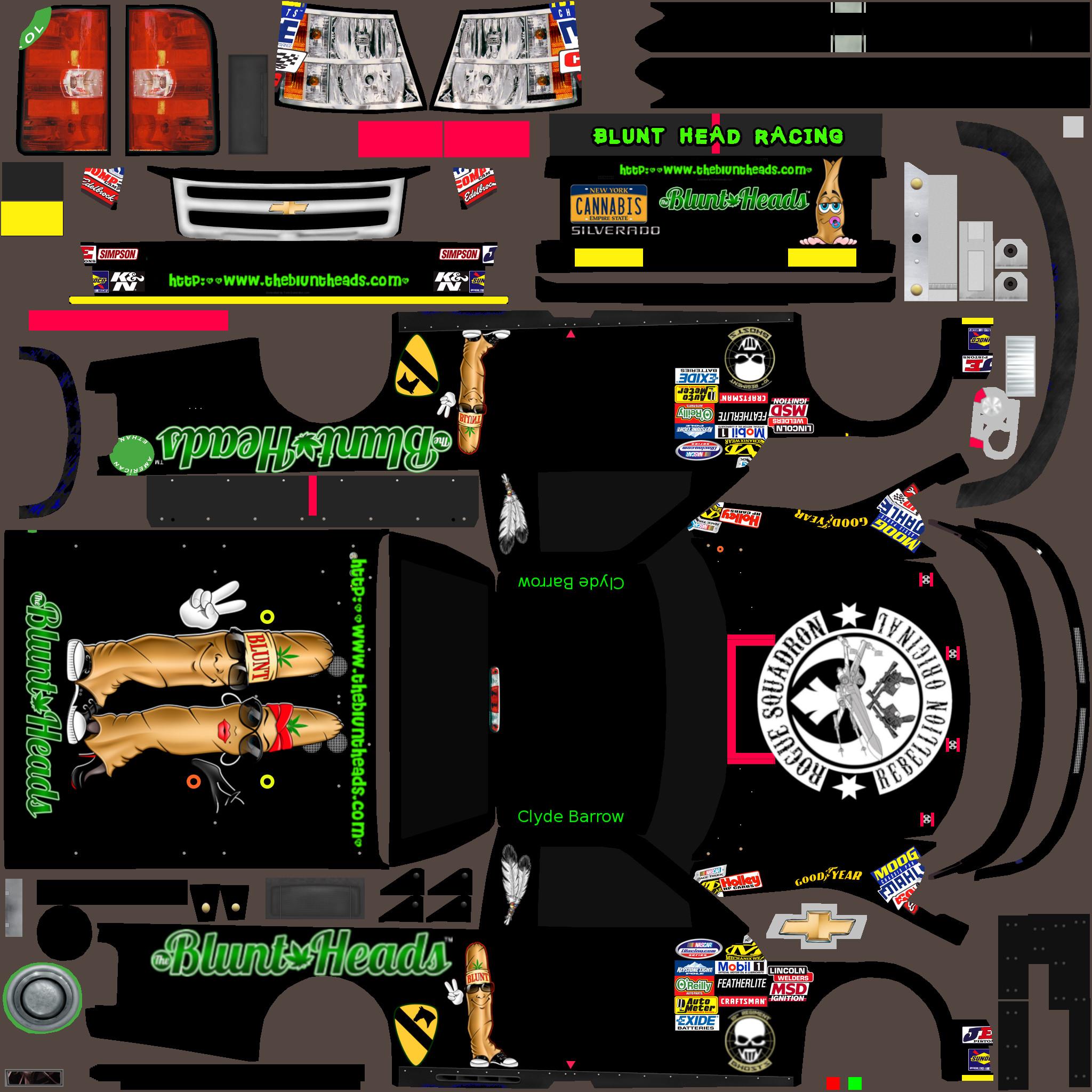 Blunt Head Racing by James A Ratliff - Trading Paints