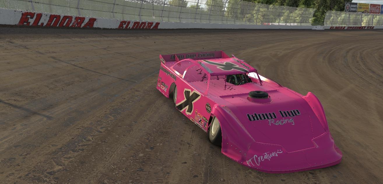 New Pink Topp Late Models by Topper D. - Trading Paints