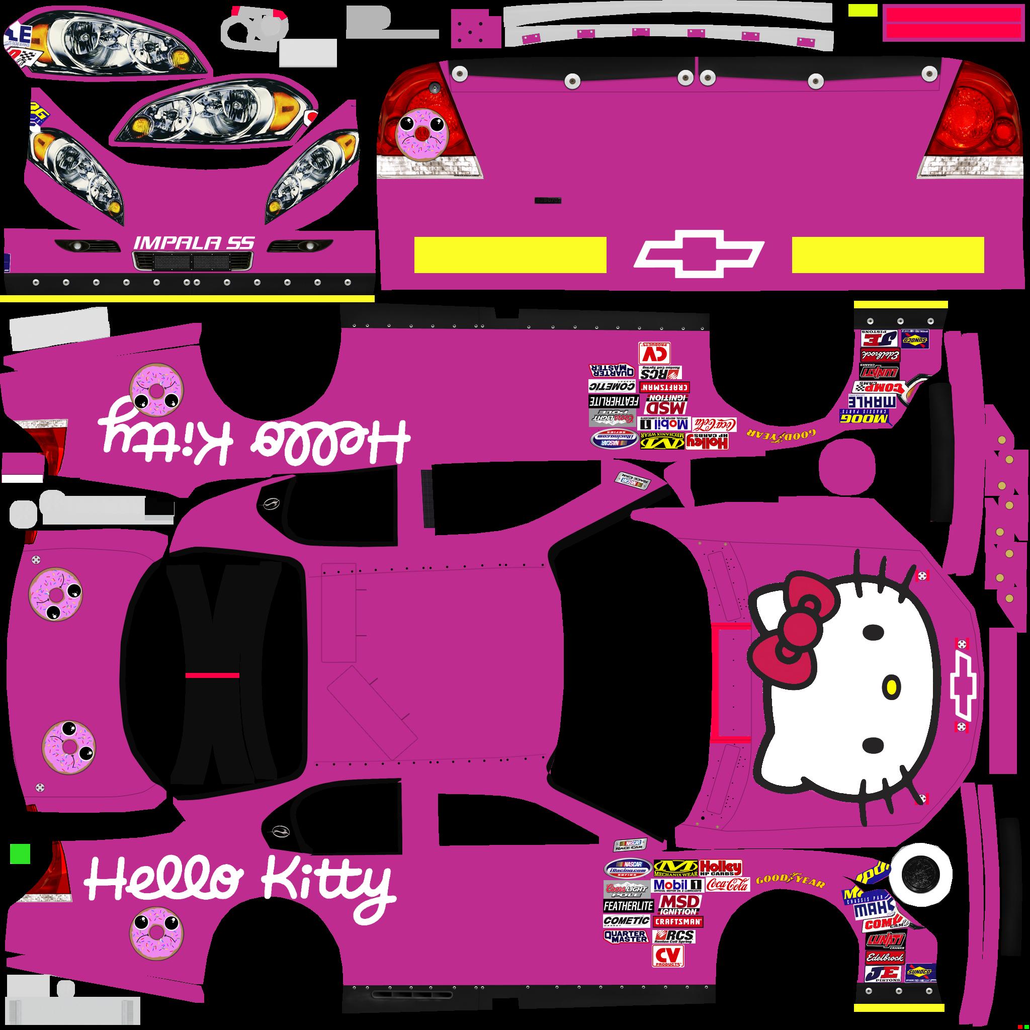 Chevrolet Impala SS Class B Hello Kitty by Niki Store - Trading Paints