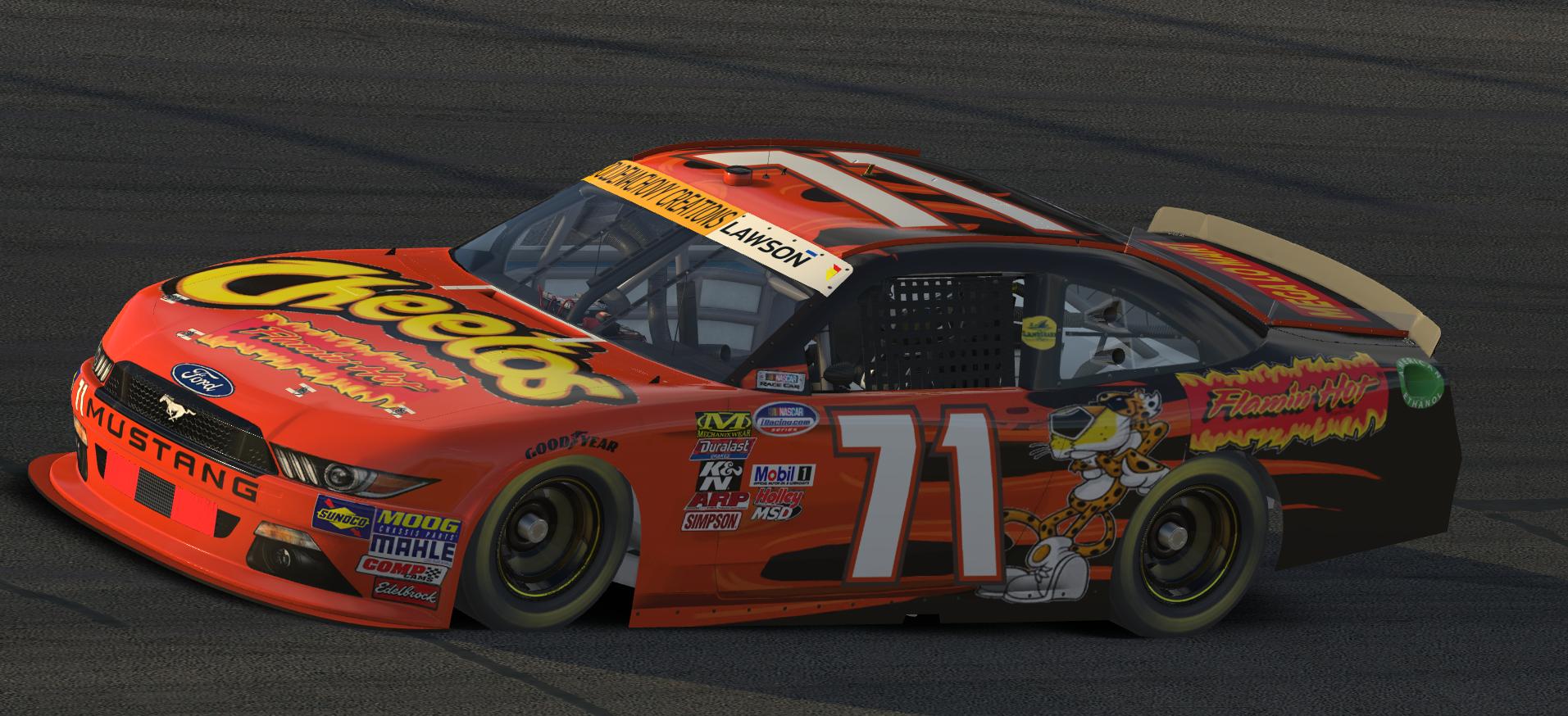 Cheetos Flamin Hot Mustang by Adam V. - Trading Paints