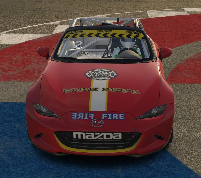 Fire Department MX5 by Greg Mac - Trading Paints