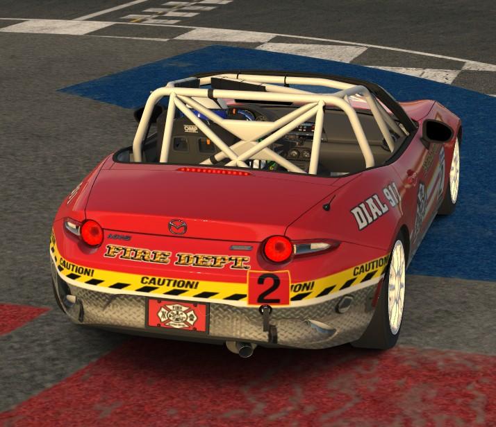 Fire Department MX5 by Greg Mac - Trading Paints