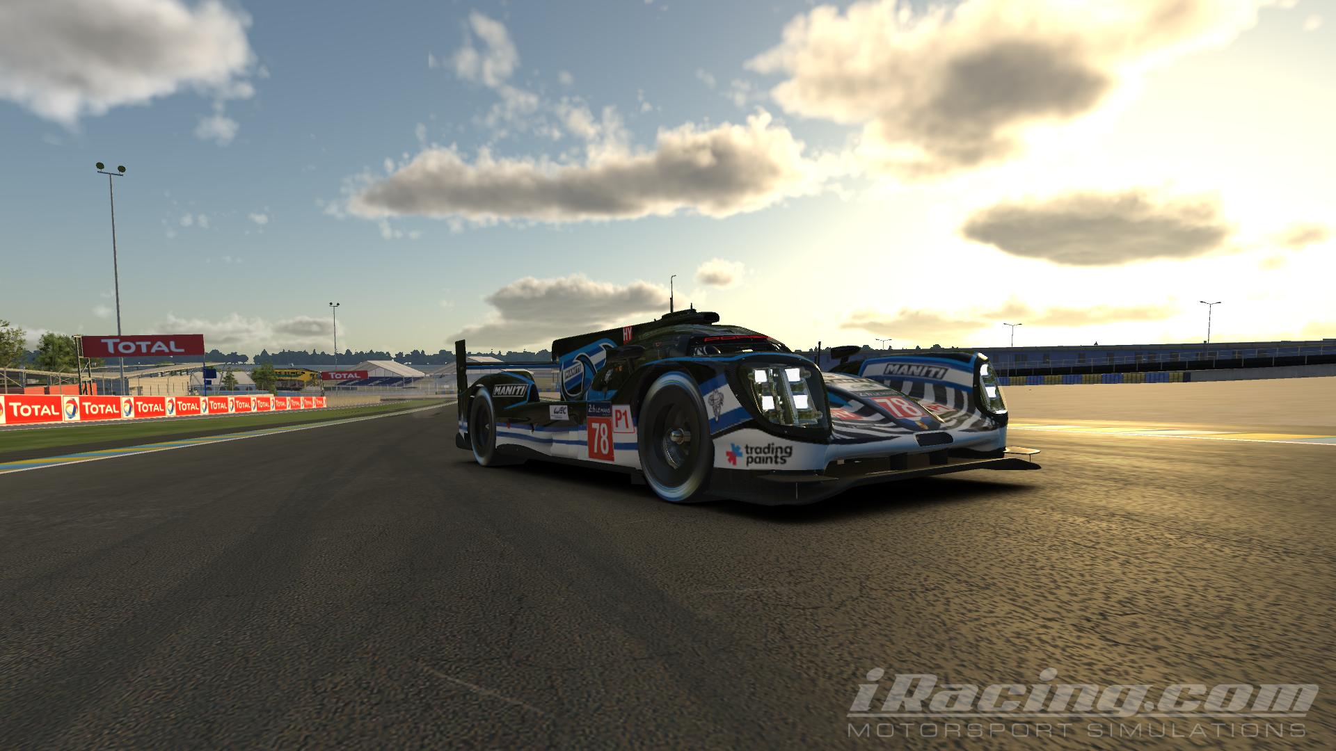Maniti racing Blue Porsche 919 Hybrid by Tim Matzke - Trading Paints