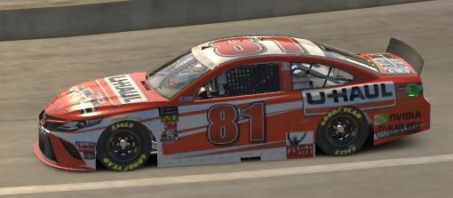 U-HAUL Toyota Camry Monster Energy Cup Car by Charles Womble - Trading ...