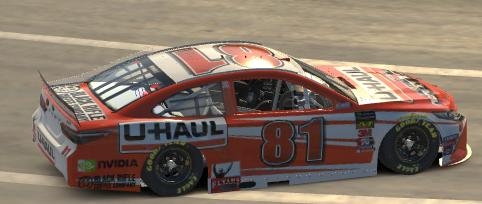 U-HAUL Toyota Camry Monster Energy Cup Car by Charles Womble - Trading ...