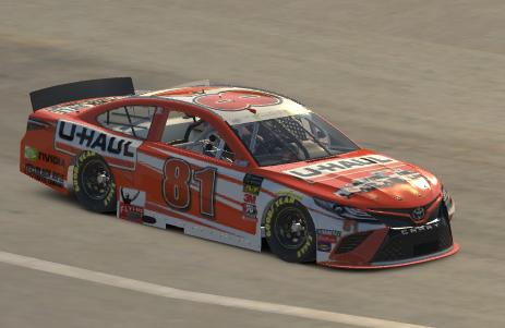 U-HAUL Toyota Camry Monster Energy Cup Car by Charles Womble - Trading ...