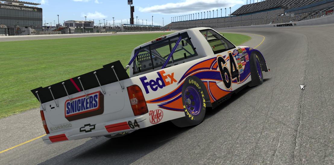 Chevrolet FedEx Purple and Orange by Surya Senthil - Trading Paints