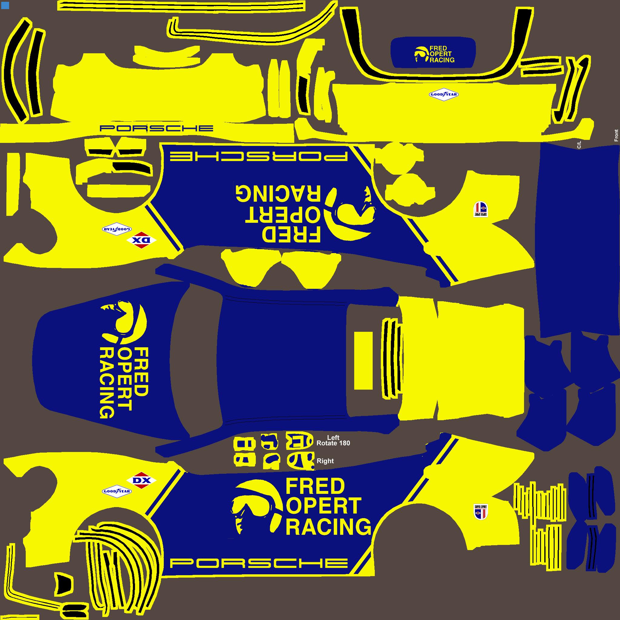 Ruf RT12R Fred Opert by Clyde Coman - Trading Paints