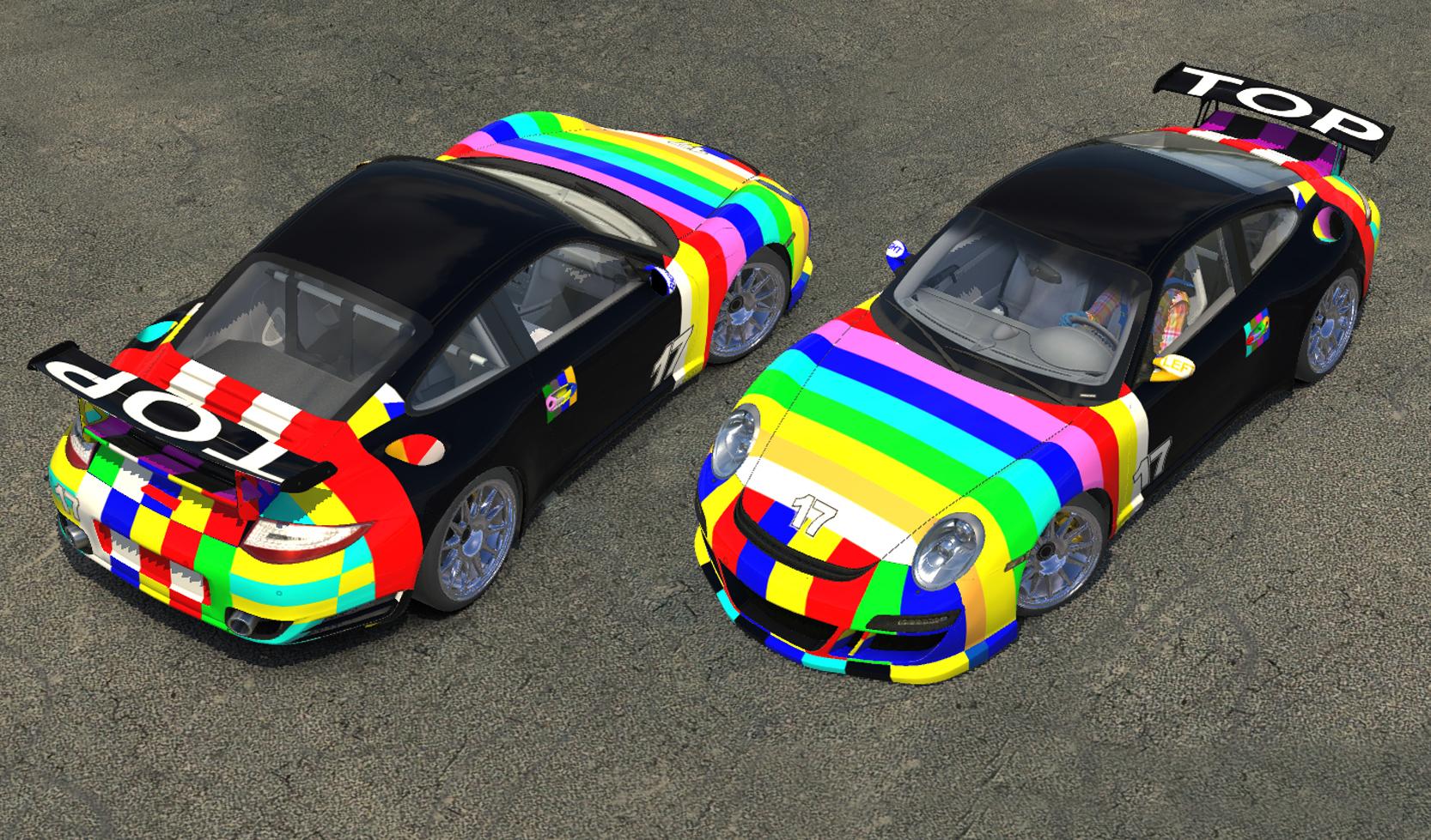 Ruf RT12R Stripes new by Clyde Coman - Trading Paints
