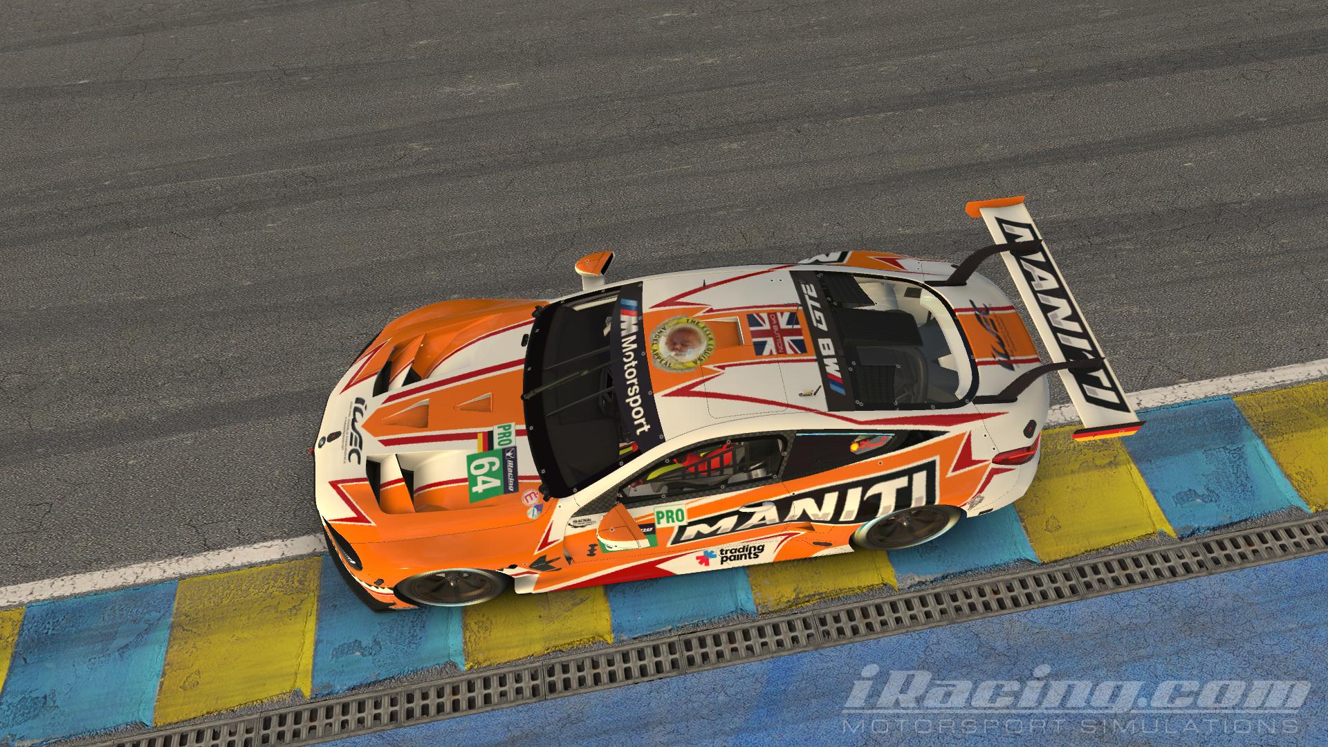Maniti Racing Orange iWEC by Tim Matzke - Trading Paints