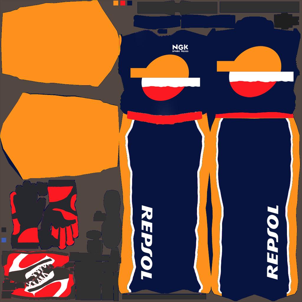 Driver Suit REPSOL by Adriano Augusto - Trading Paints