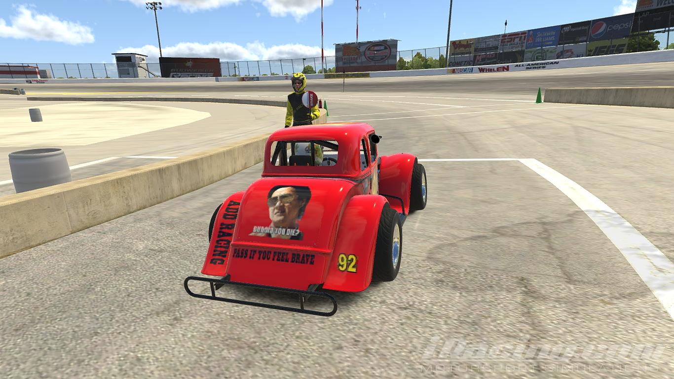 Legends Ford34c ADD RACING RED by Greg Cline - Trading Paints