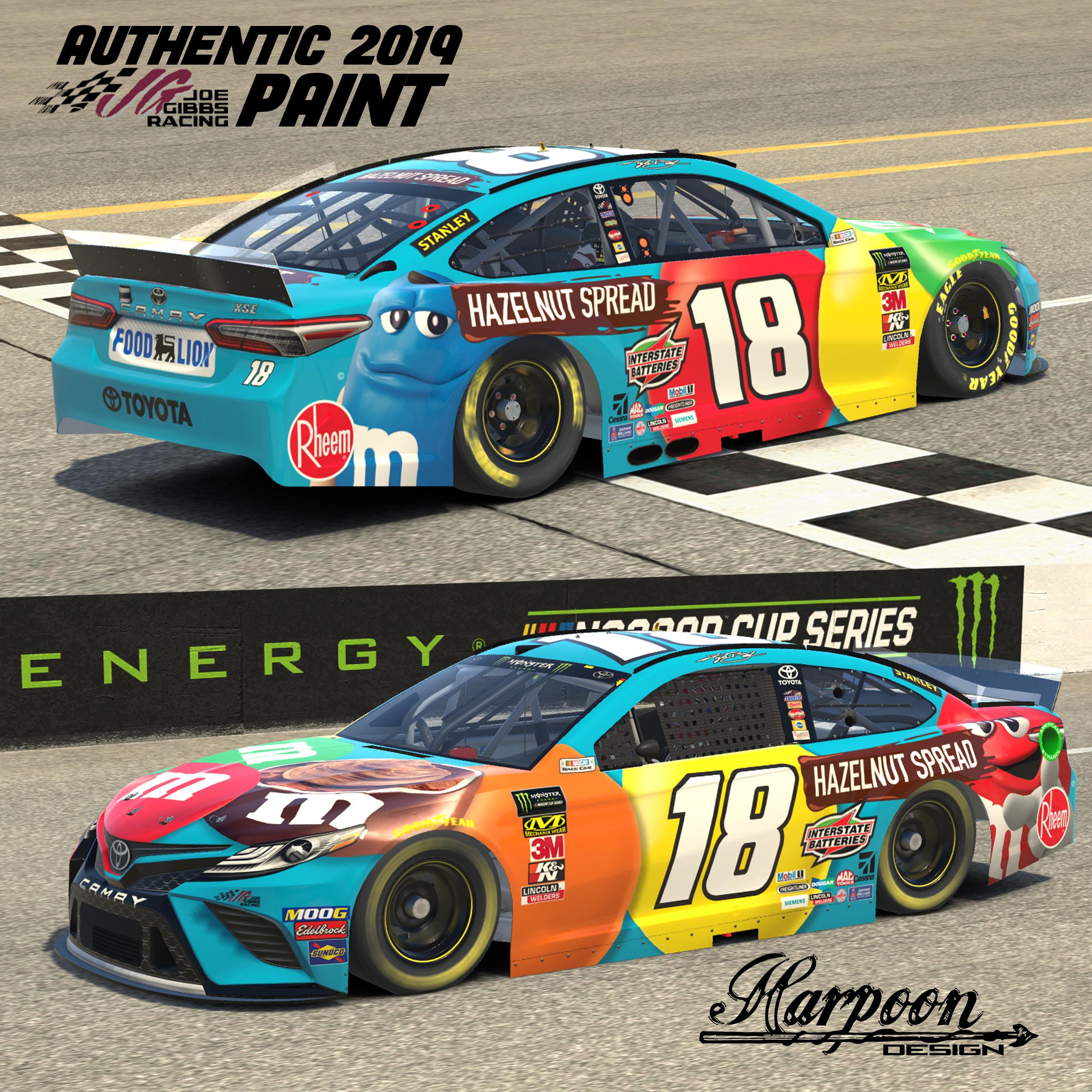 No 18 Paint Schemes Kyle Busch 2019 Nascar Cup Series
