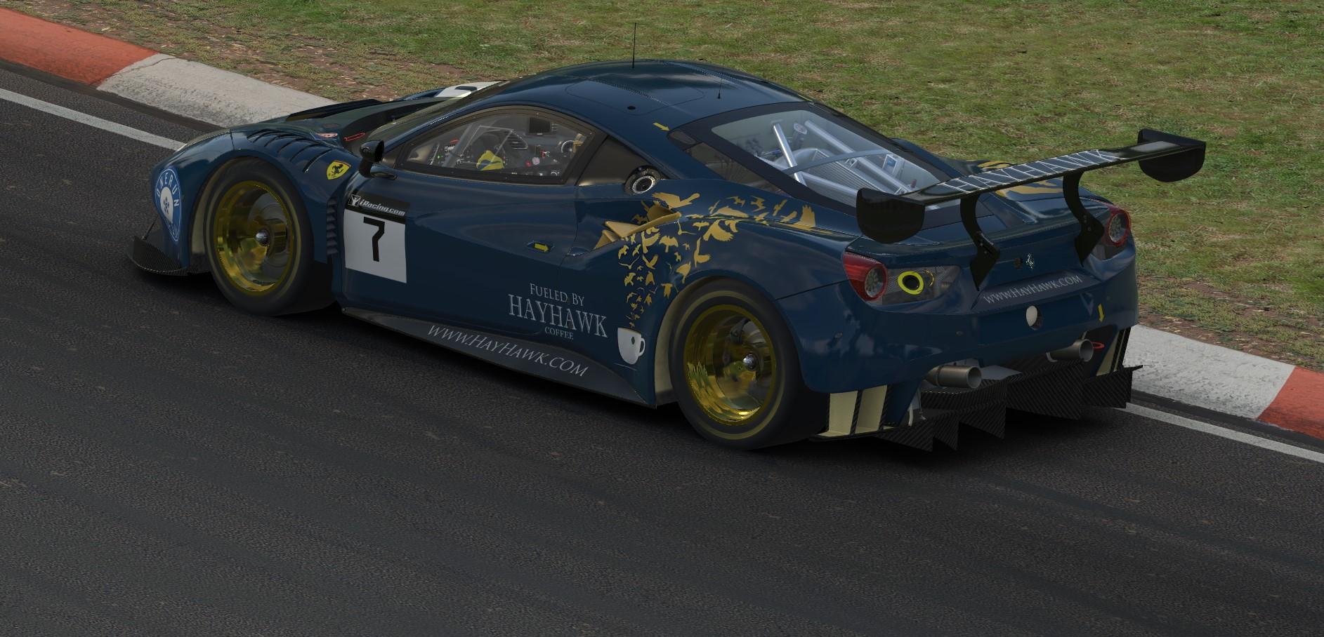 Hayhawk Ferrari GT3 by Devin Donaghy - Trading Paints