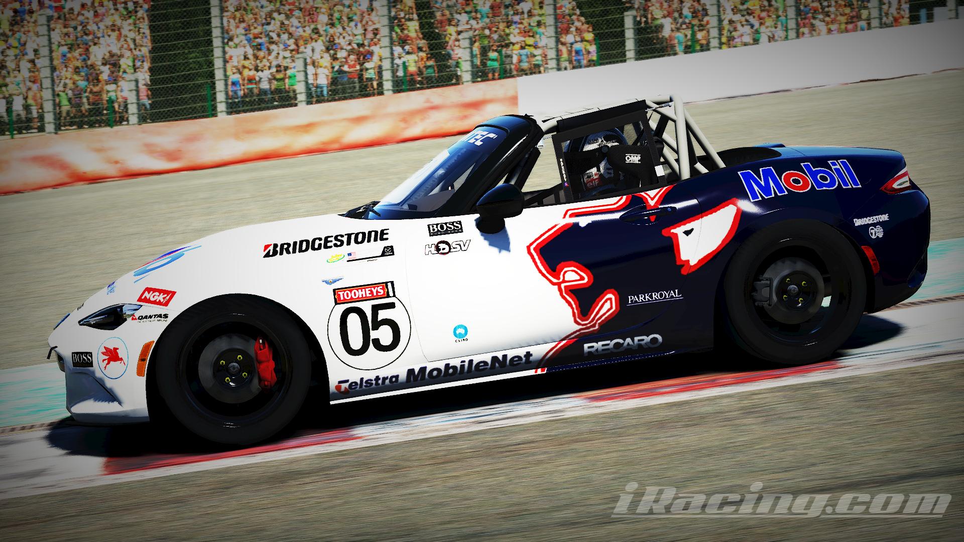 Mazda MX-5 1995 V8 Holden Racing Team by Patrick Ramirez - Trading Paints