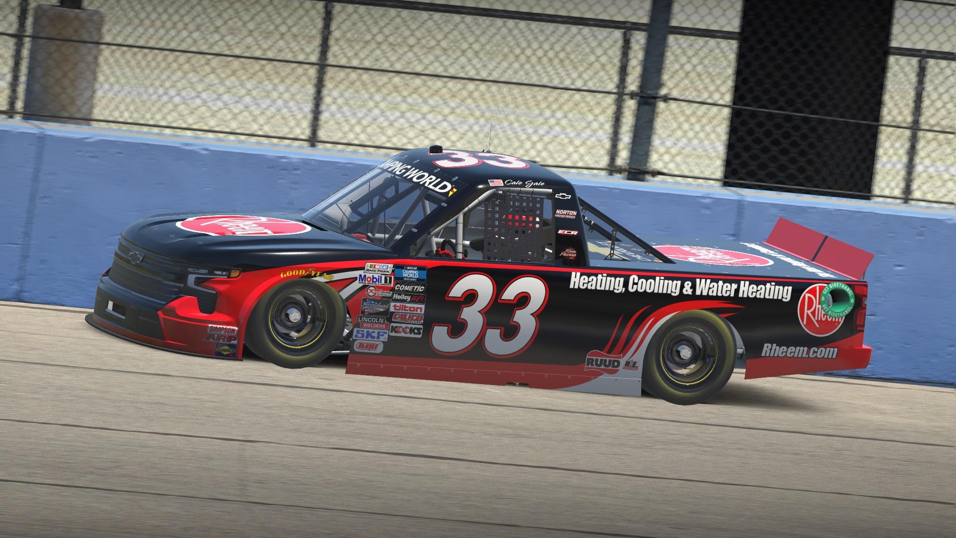 Cale Gale 2012 Rheem Silverado (Custom Number) by Will Norton - Trading ...