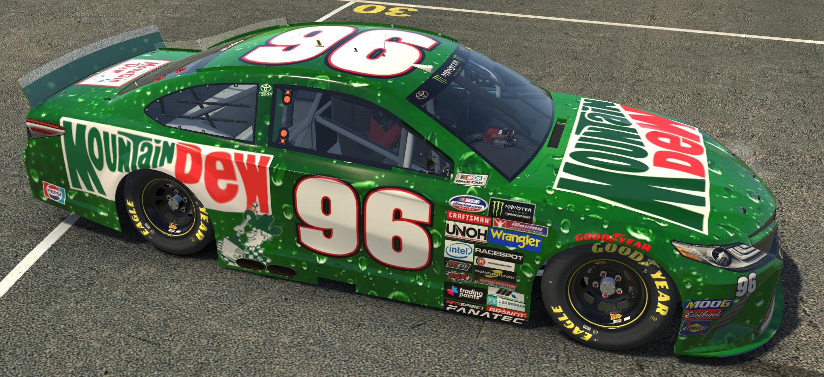 Mountain Dew Camry Gen 6 by Henry Proctor III - Trading Paints
