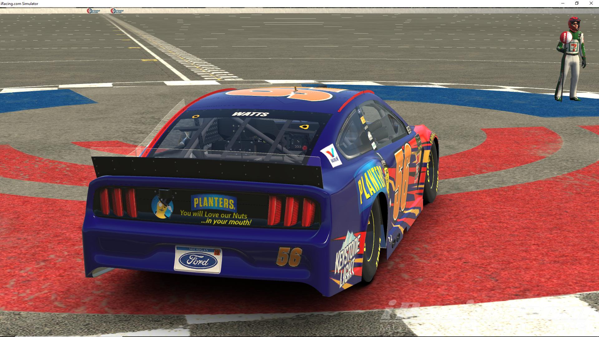 Planters Cup Mustang by Mike W. - Trading Paints