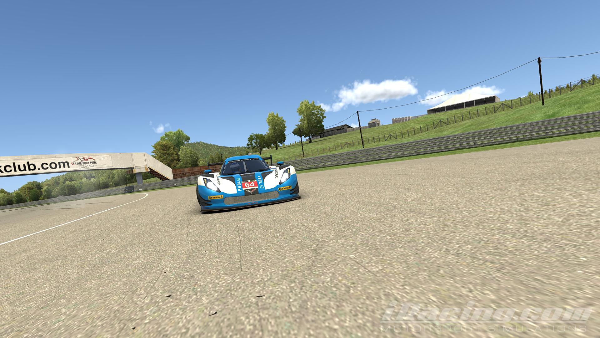 Backmarker Racing Blue DP by Sebastian Bosher-Williams - Trading Paints