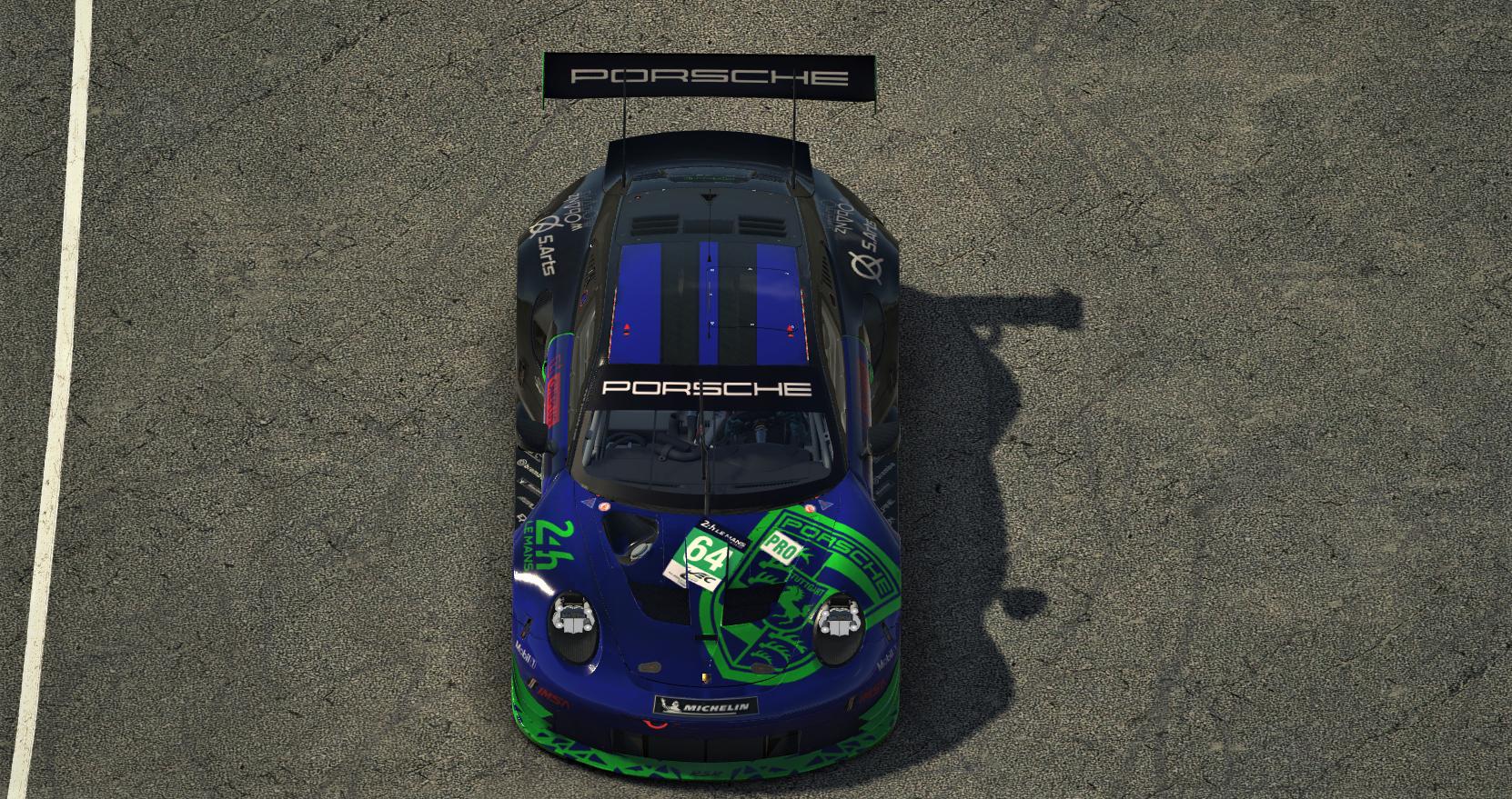 Porsche 911 RSR Raptor Edition by sergi Verge poyato - Trading Paints