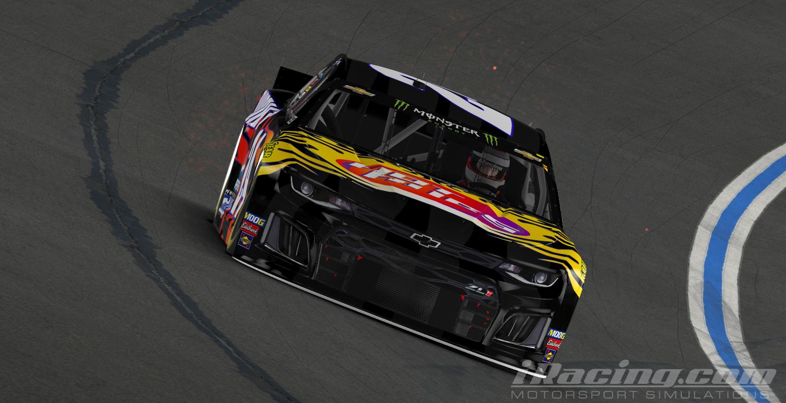Jeff Gordon 2006 Dupont Hot Hues Camaro by Aly Osman - Trading Paints