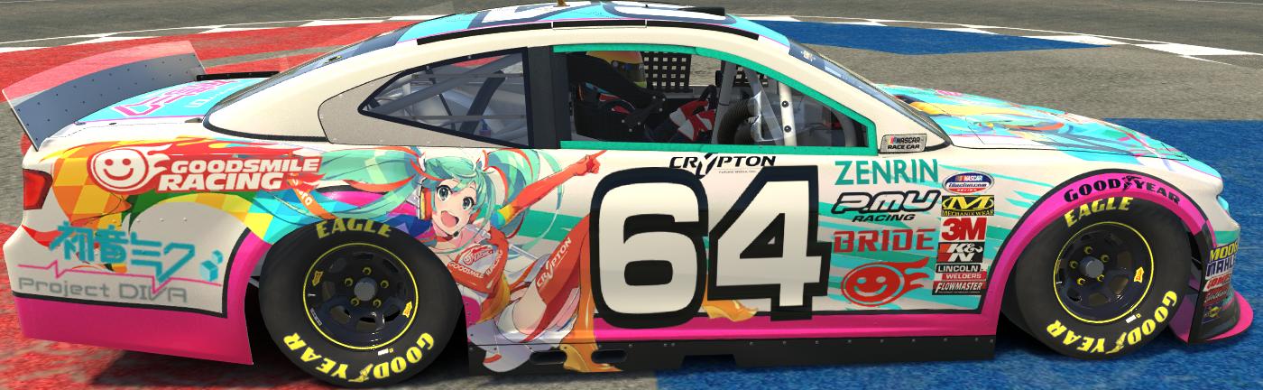 Goodsmile Racing Hatsune Miku Camaro by Brandon Dollar - Trading Paints