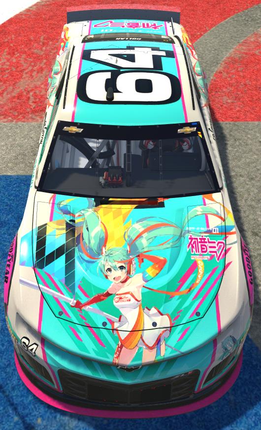 Goodsmile Racing Hatsune Miku Camaro by Brandon Dollar - Trading Paints