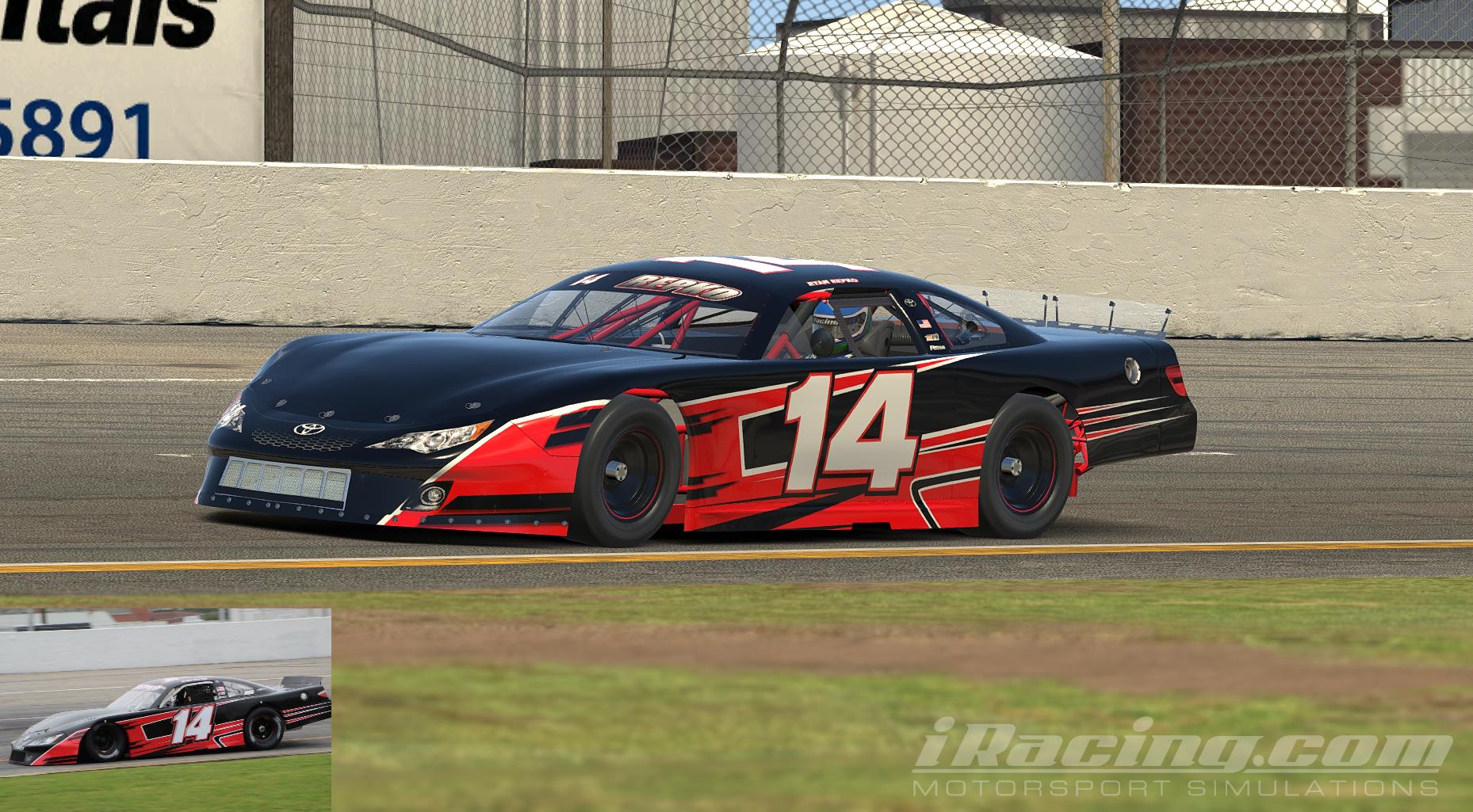 Ryan Repko #14 Super Late Model by Shawn Howell - Trading Paints