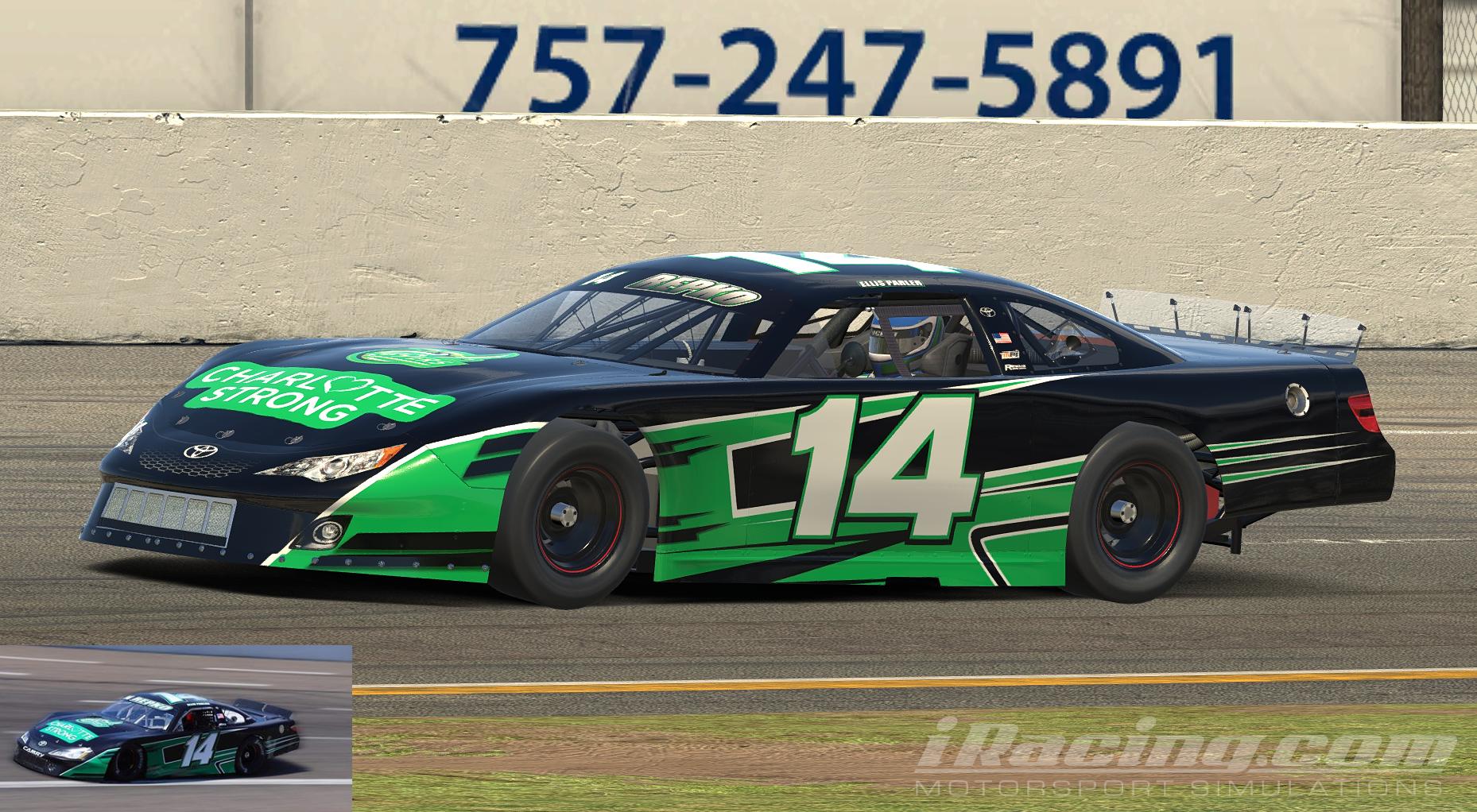 Ryan Repko #14 Super Late Model (UNC Charlotte) by Shawn Howell ...