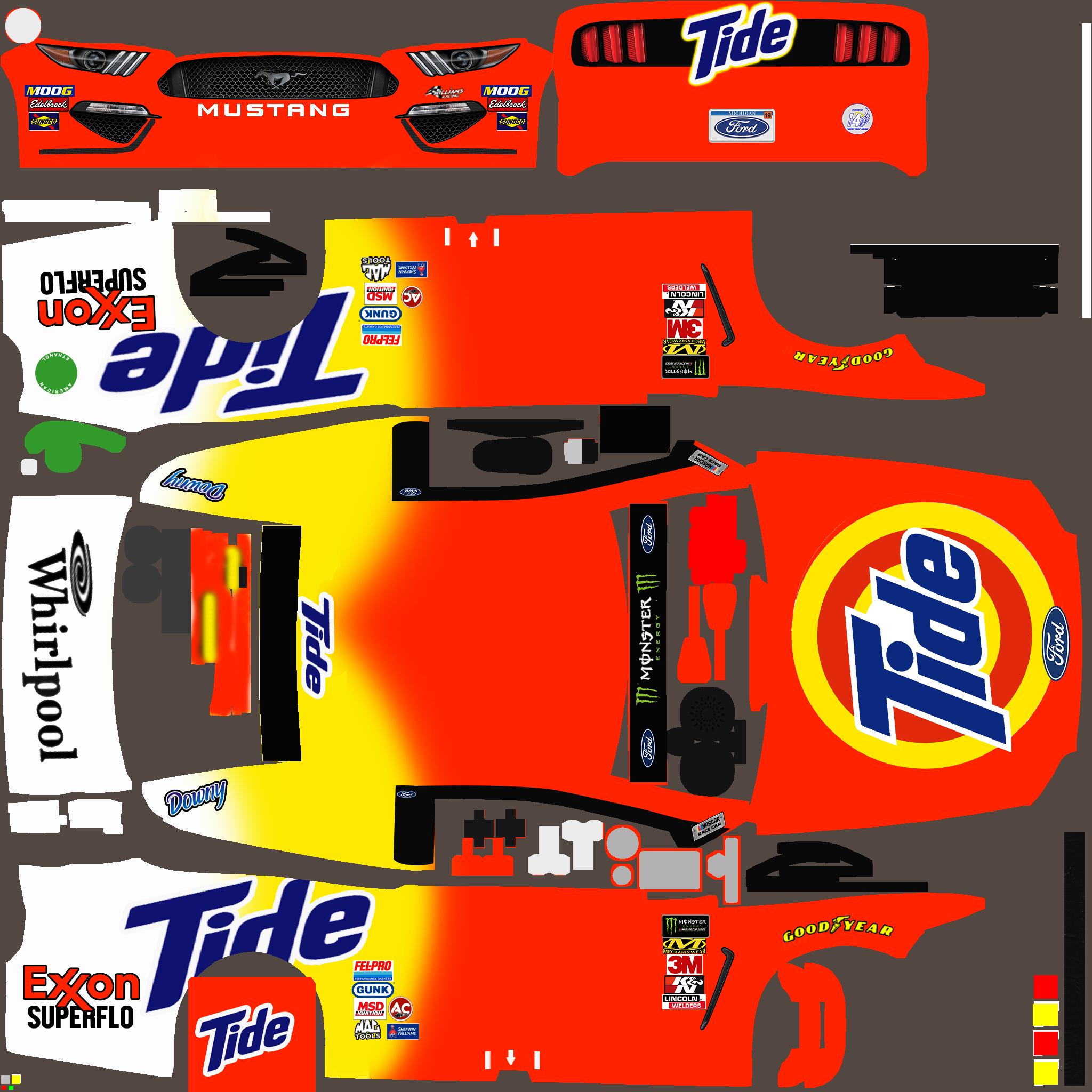 Ford Mustang Gen DeanW by Justin Linder - Trading Paints