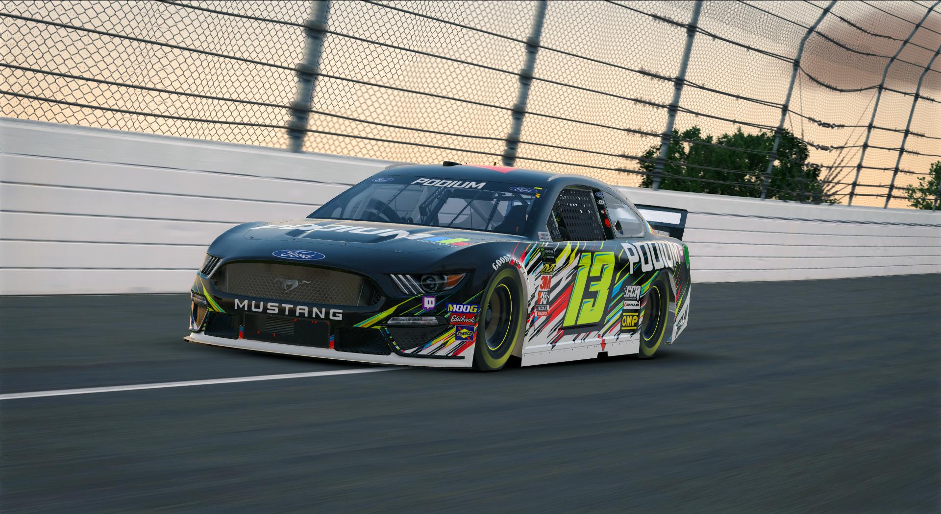 Podium Esports Mustang by Gary S. - Trading Paints