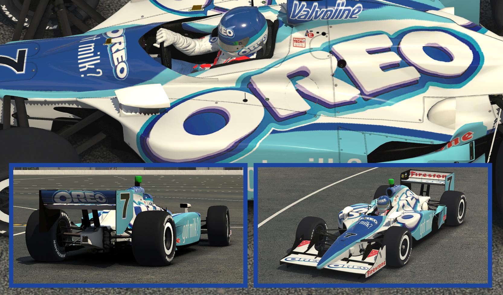 IRL Dallara Oreo by Clyde Coman - Trading Paints
