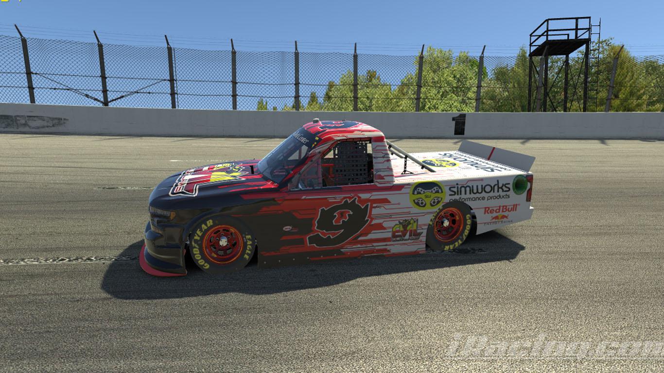 jaron red truck w number by Michael Reding - Trading Paints