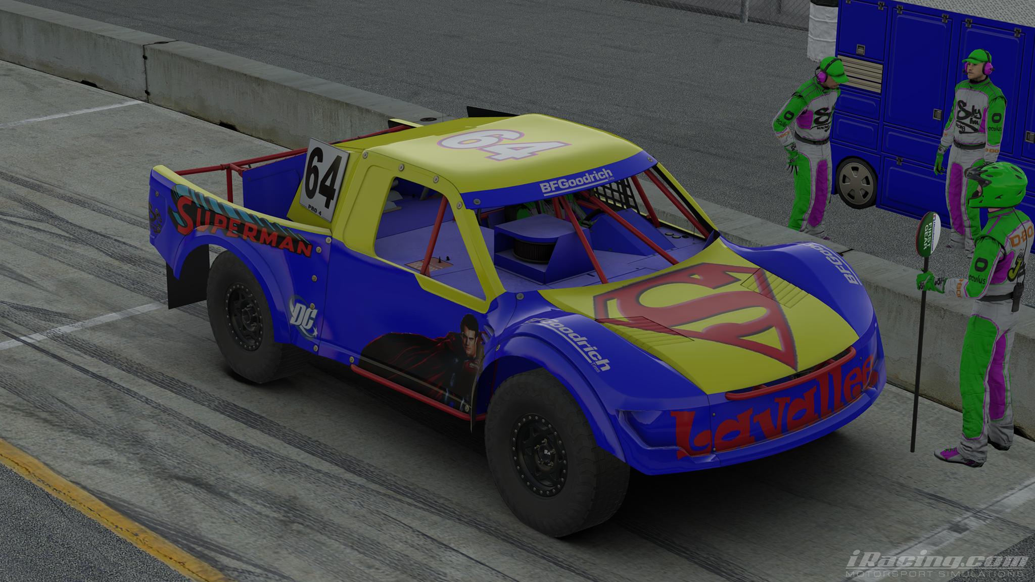 Pro2 Stadium Trucksuperman by Sly Bernier - Trading Paints