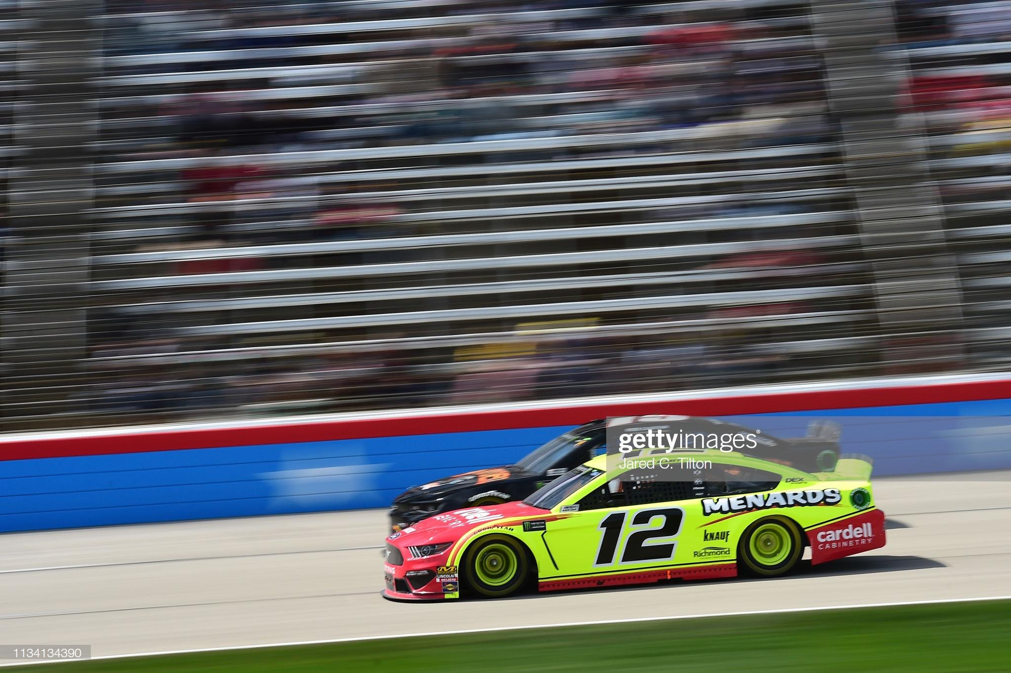 Ryan Blaney #12 Cardell/Menards 2019 Monster Energy NASCAR Cup Series ...