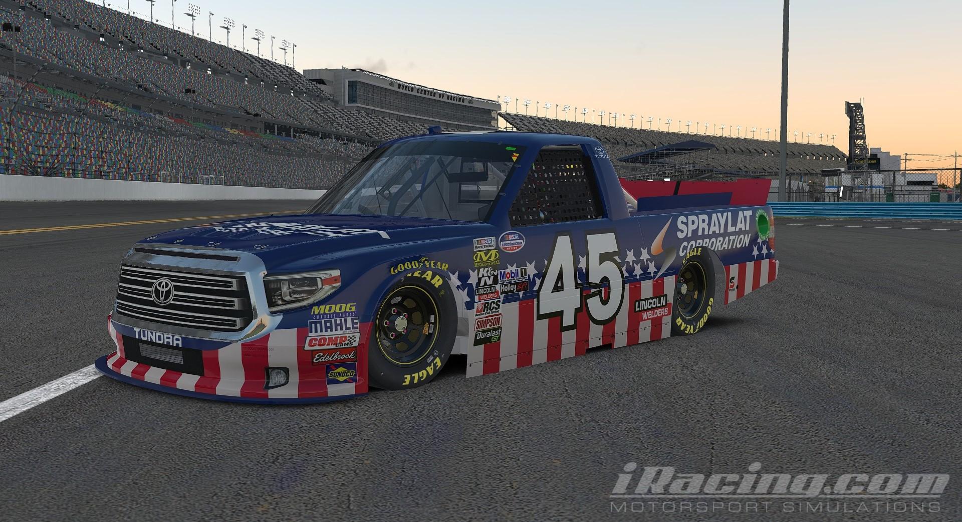 Spraylat Corp - Patriotic Tundra from Insfires Racing by Luis O ...