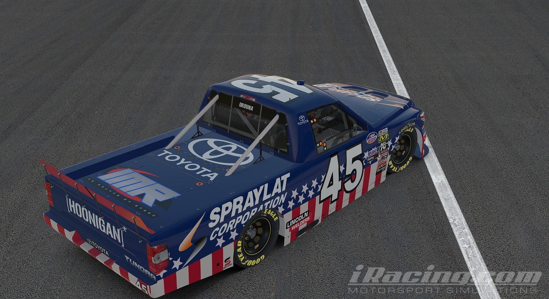 Spraylat Corp - Patriotic Tundra from Insfires Racing by Luis O ...