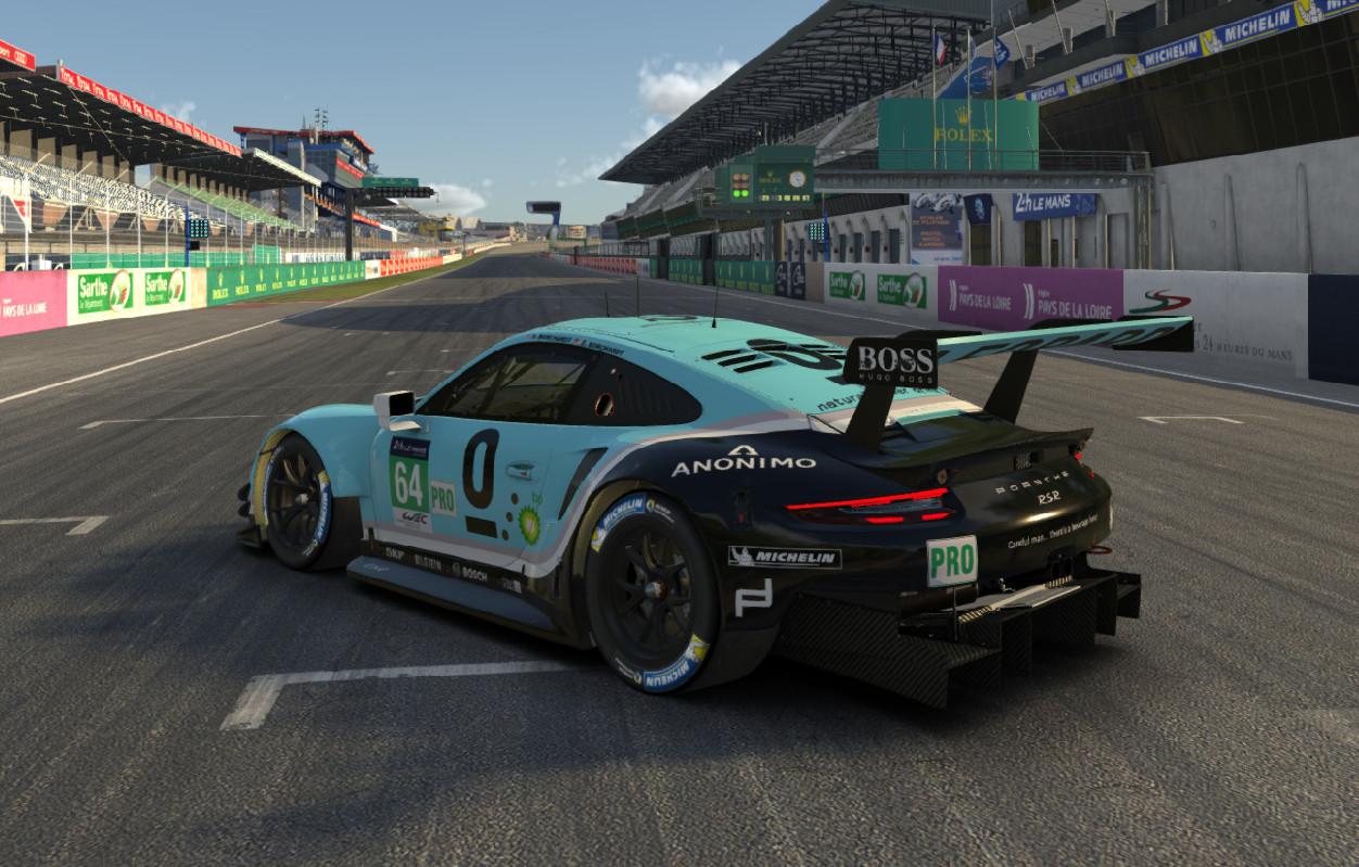 Porsche 911 RSR Leopard SB by Scott Borchardt - Trading Paints