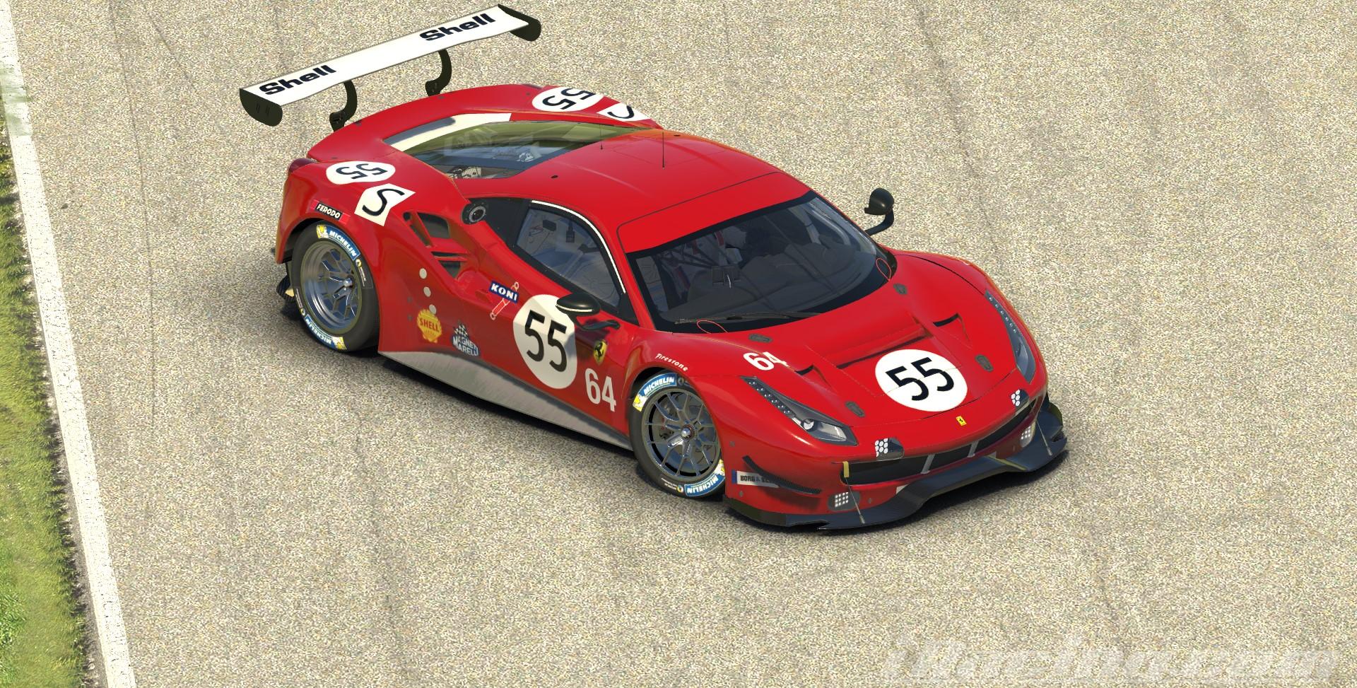 John Surtees Ferrari 55 by Anthony Obrohta - Trading Paints
