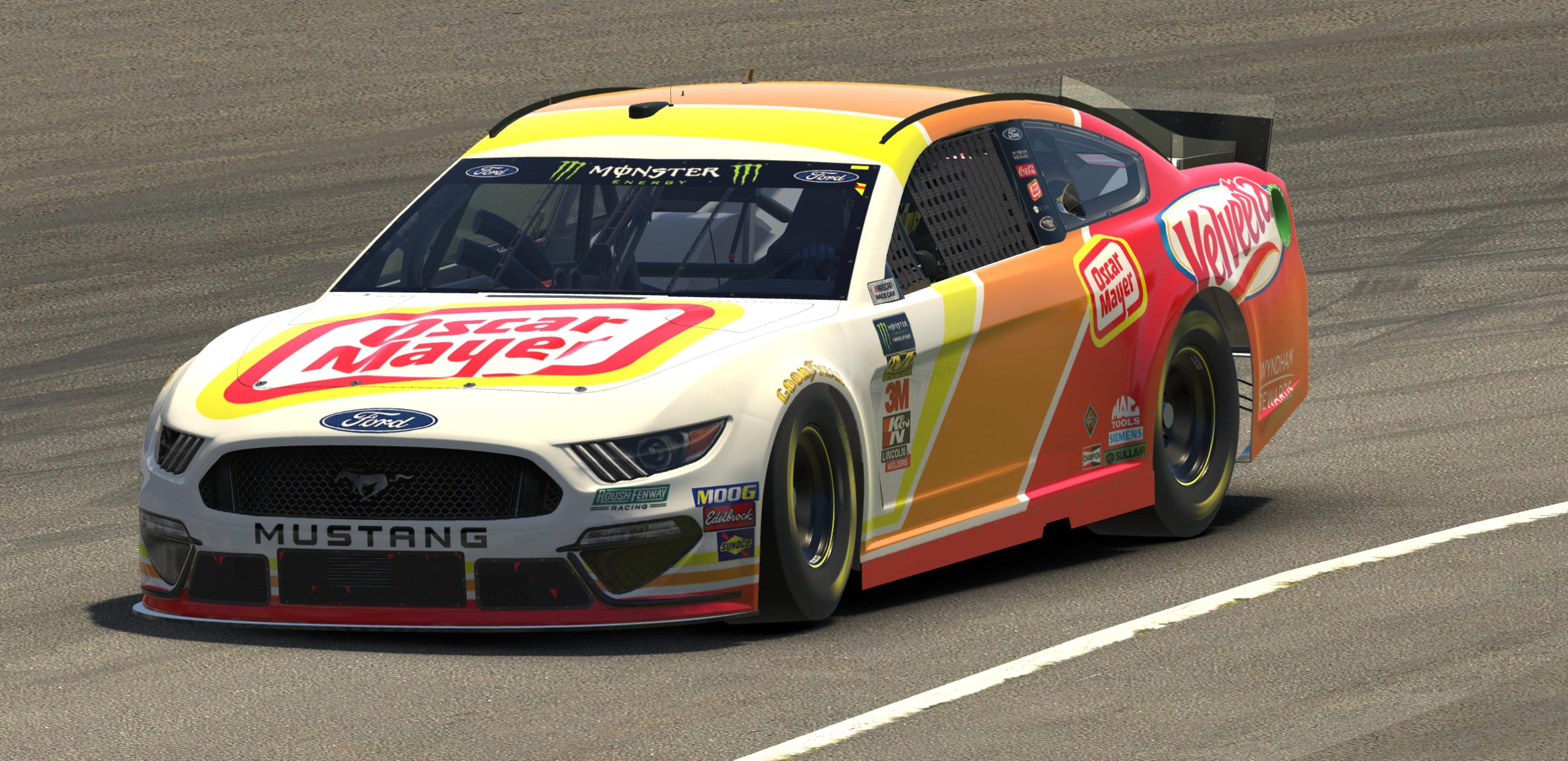 Ryan Newmans 2019 Mark Martin Scheme by Davie Hendricks - Trading Paints